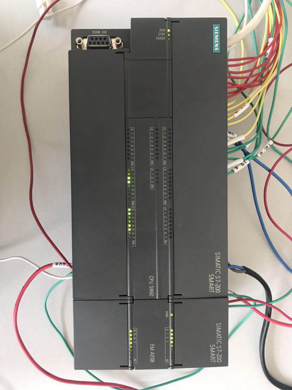 S7-200 smart EM AE08模块指示灯问题 | 找知识-找PLC