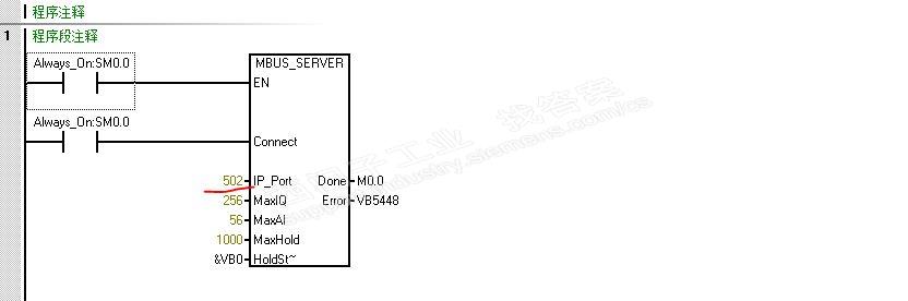 smart200 MDBUS-TCP 通讯端口设置 | 找知识-找PLC
